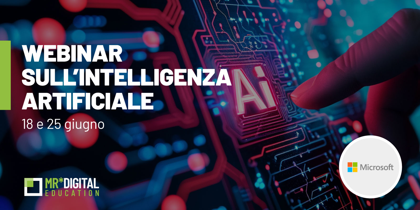 Webinar sull’intelligenza artificiale - MR Digital - Education